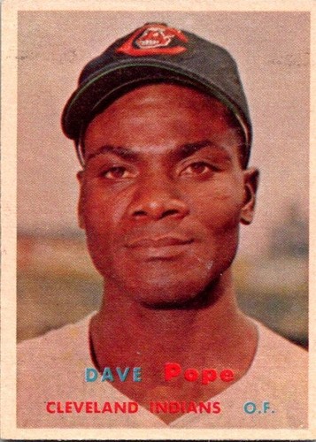 1957 TOPPS BASEBALL #249 DAVE POPE NRMT+/_ JF | eBay