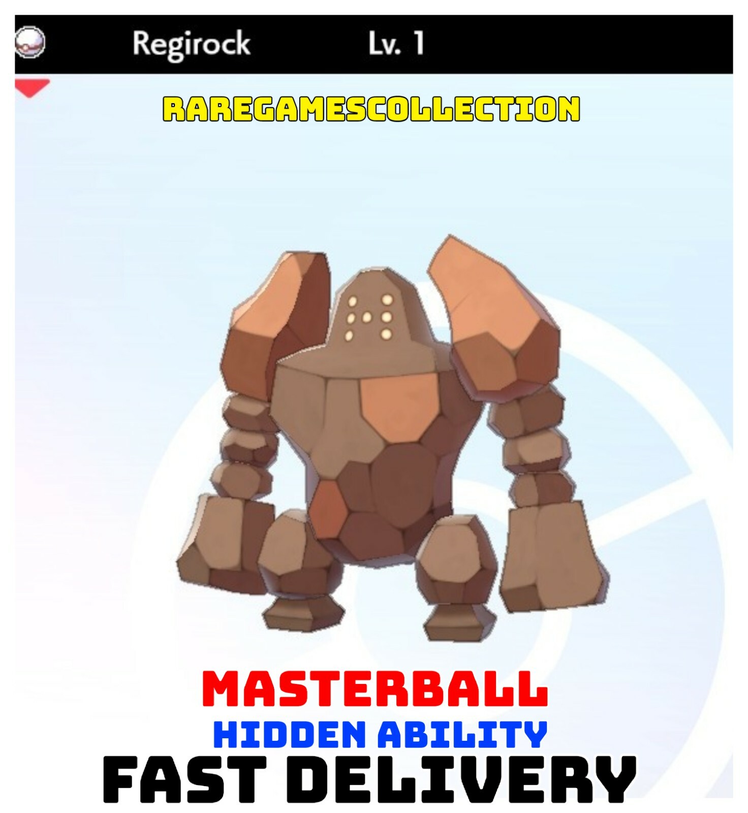 Pokemon Shiny Regirock