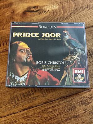 Borodin Prince Igor Complete Opera Christoff West Germany Cd Excellent ...