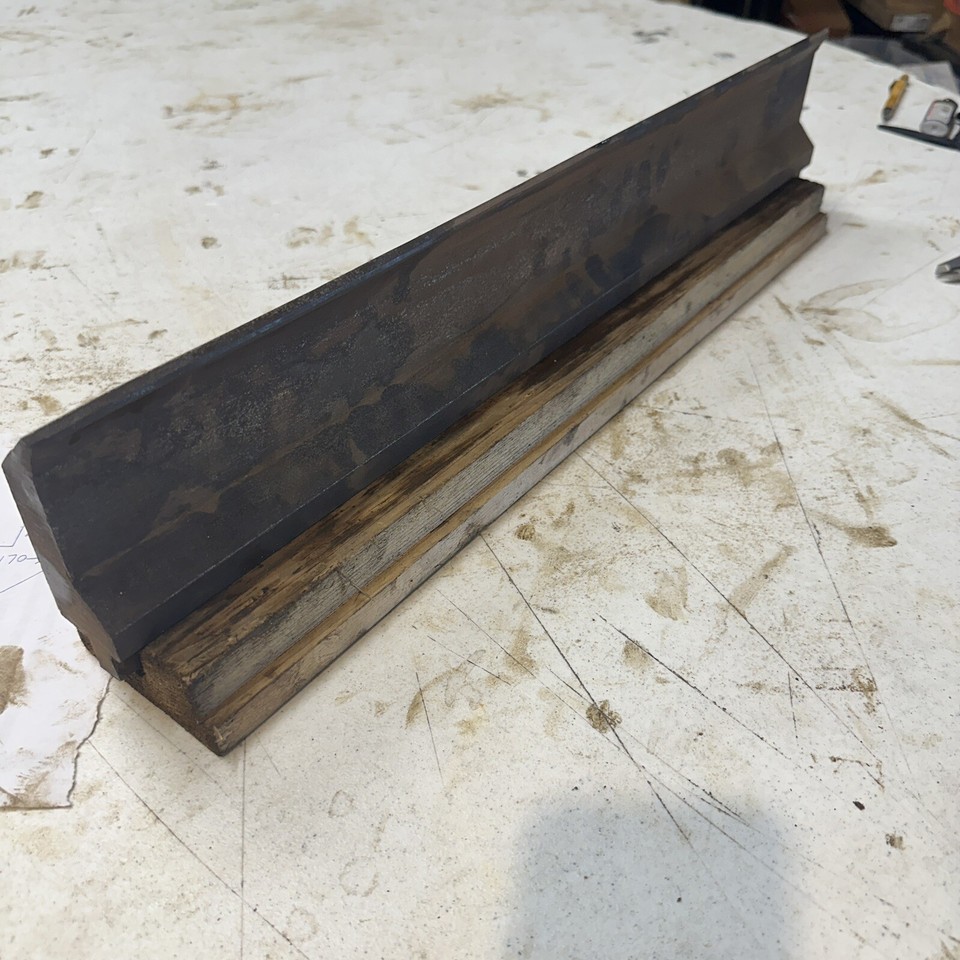 Used Chicago 24” gooseneck press brake punch Die Gooseneck Punch, 1/2 ...