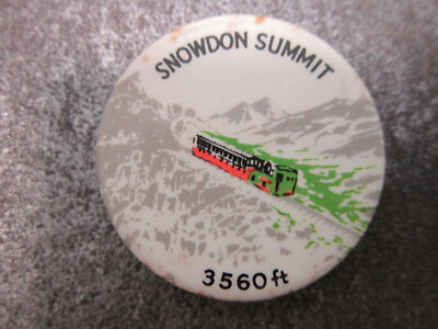 Snowdon Summit Pin Badge Button (L11B) | eBay UK
