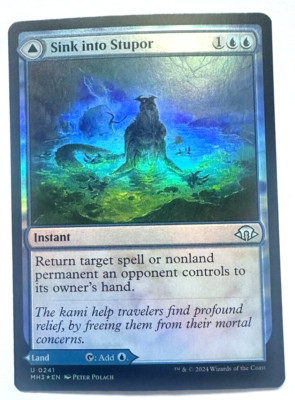 SINK INTO STUPOR/SOPORIFIC SPRINGS MAGIC THE GATHERING CARD MODERN ...