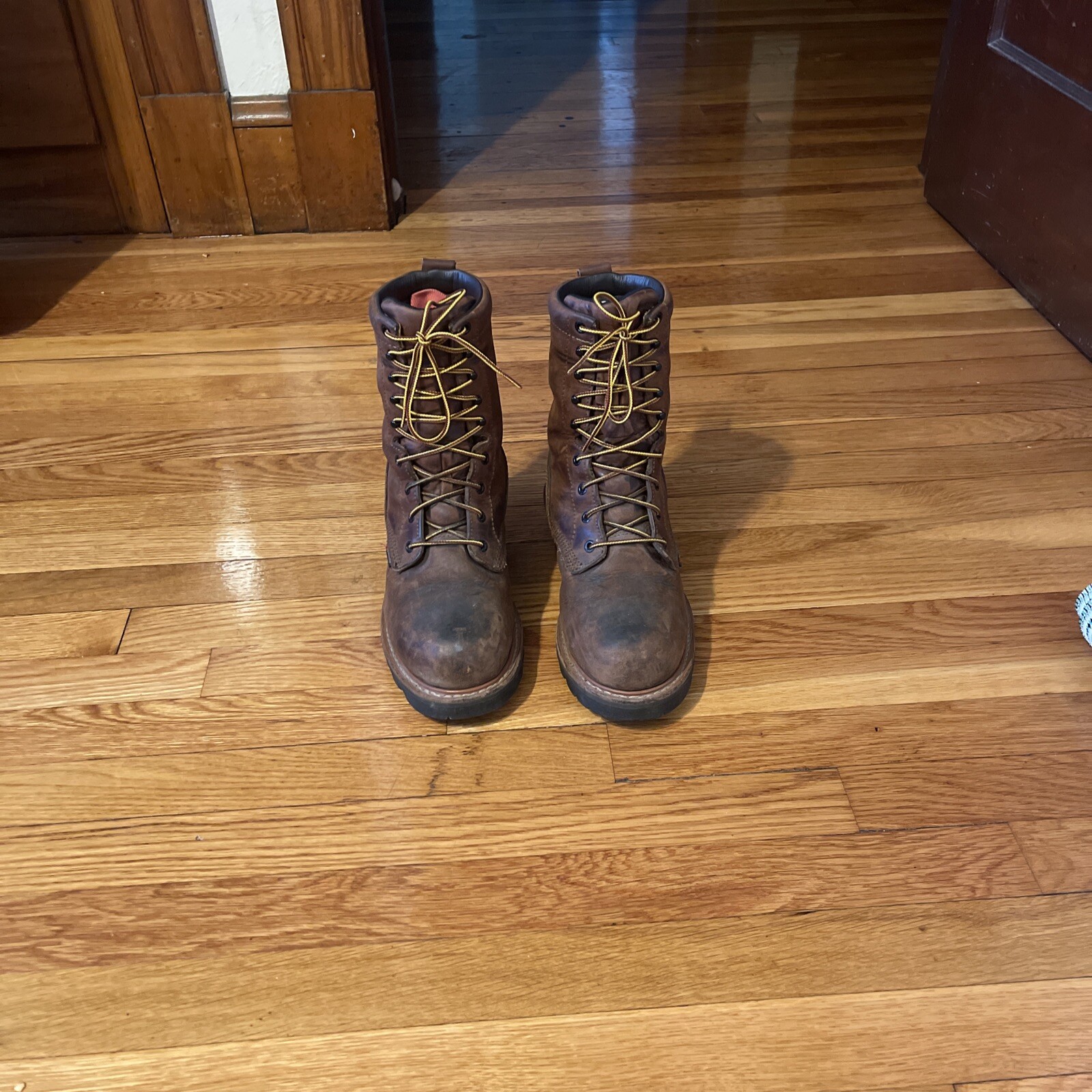 RED WING 4417 LOGGERMAX 9-INCH INSULTAED WATERPROOF LEATHER STEEL TOE ...