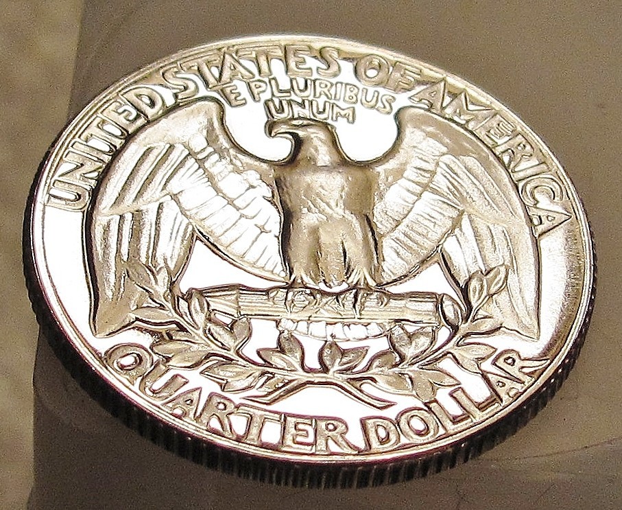 1954 Gem Proof Quarter 90% SILVER EYE CANDY Blazing Mirrored Surfaces ...