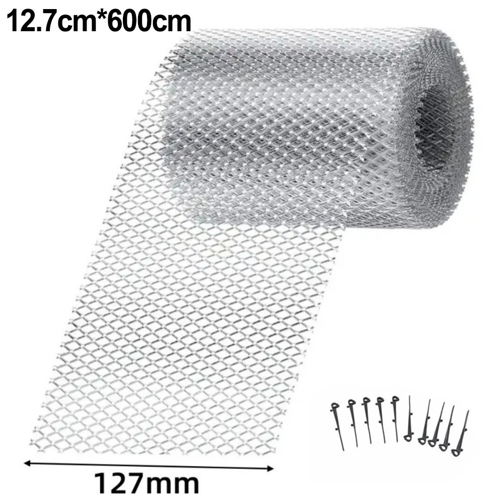 6 Meter Roof Gutter Leaf Screen Aluminum Cover for Downpipe Drainage ...