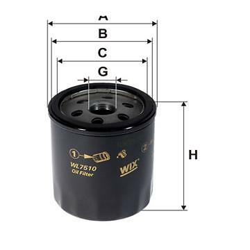 Filtro olio WIX 9W7E6714AA|AA6E6714AA|5097737|1595247|5015485| | eBay
