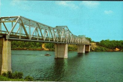 Postcard AR Narrows Bridge Greers Ferry Lake Arkansas Ozarks | eBay