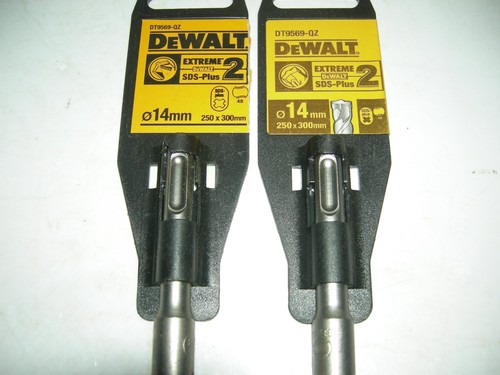 dewalt elu extreme sds 14mm x 300mm x2 drill bit d25123 d25323 dch253 ...