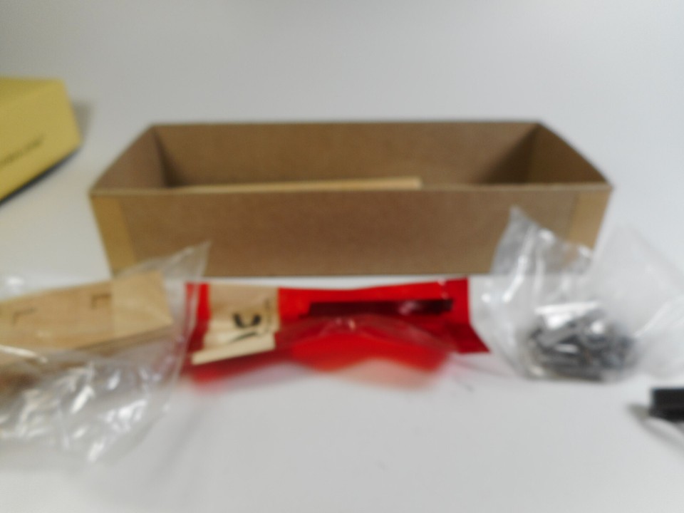 Ye Olde Huff N Puff Supply Work / Arbeits Holz Building Kit 1:87 USA | eBay