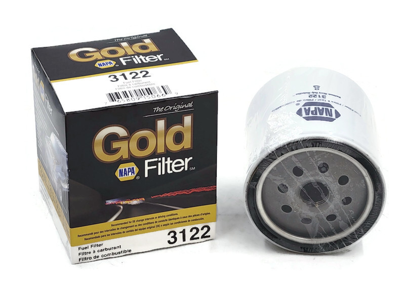 Box Of 12 3122 Napa Gold Fuel Filter Fits: Bf593,86122,p550928,ff5021 ...