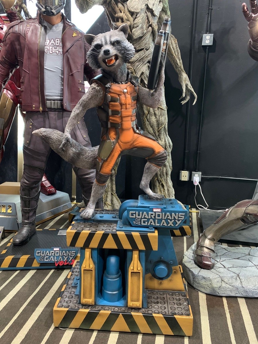 Rocket Raccoon Guardians Of The Galaxy Gun Rocket Raccoon Marvel