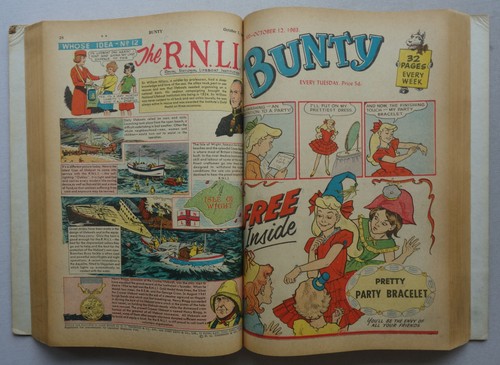 Bunty comic #287-311 Jul-Dec 1963 x 25 Nr Half Year in Bound Volume DCT Archive | eBay