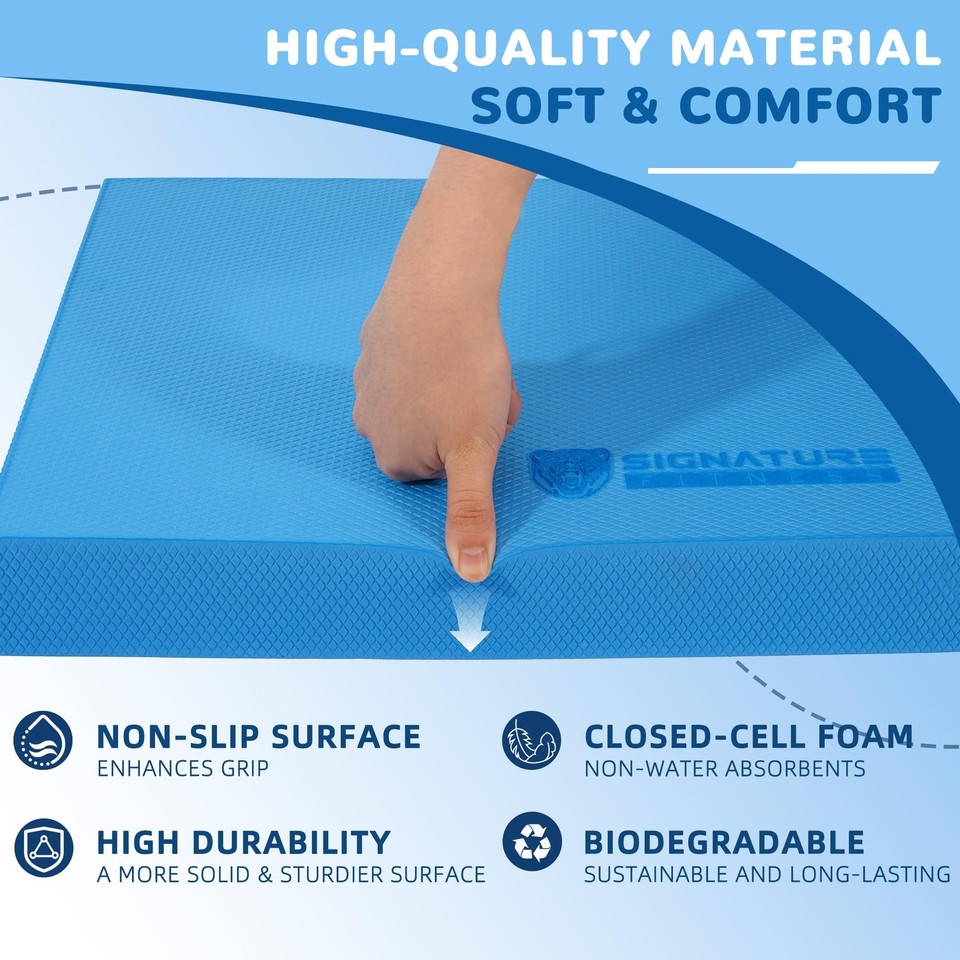 Balance Pad, Nonslip Foam Balance Pad, Professional Foam Exercise Pad for Fit... | eBay