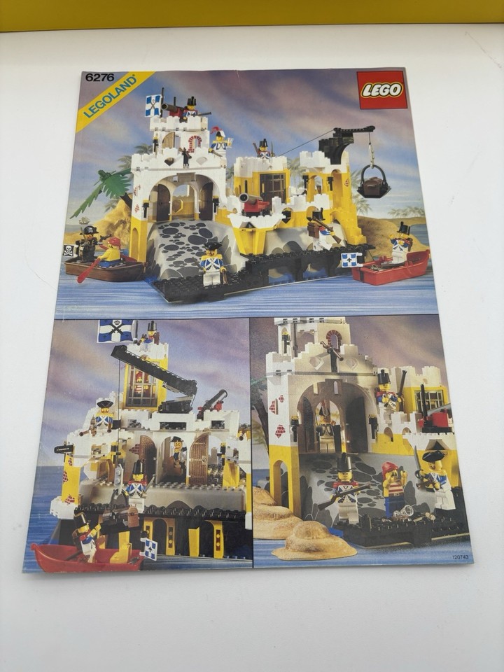 LEGO 6276 Eldorado Fortress - 100% Complete w/ Box and Instructions ...