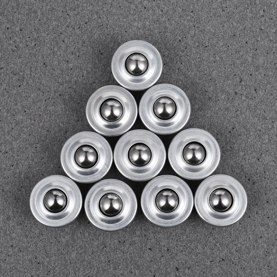 Ueetek Stainless Steel Universal Base Industrial Ball Casters Balls ...