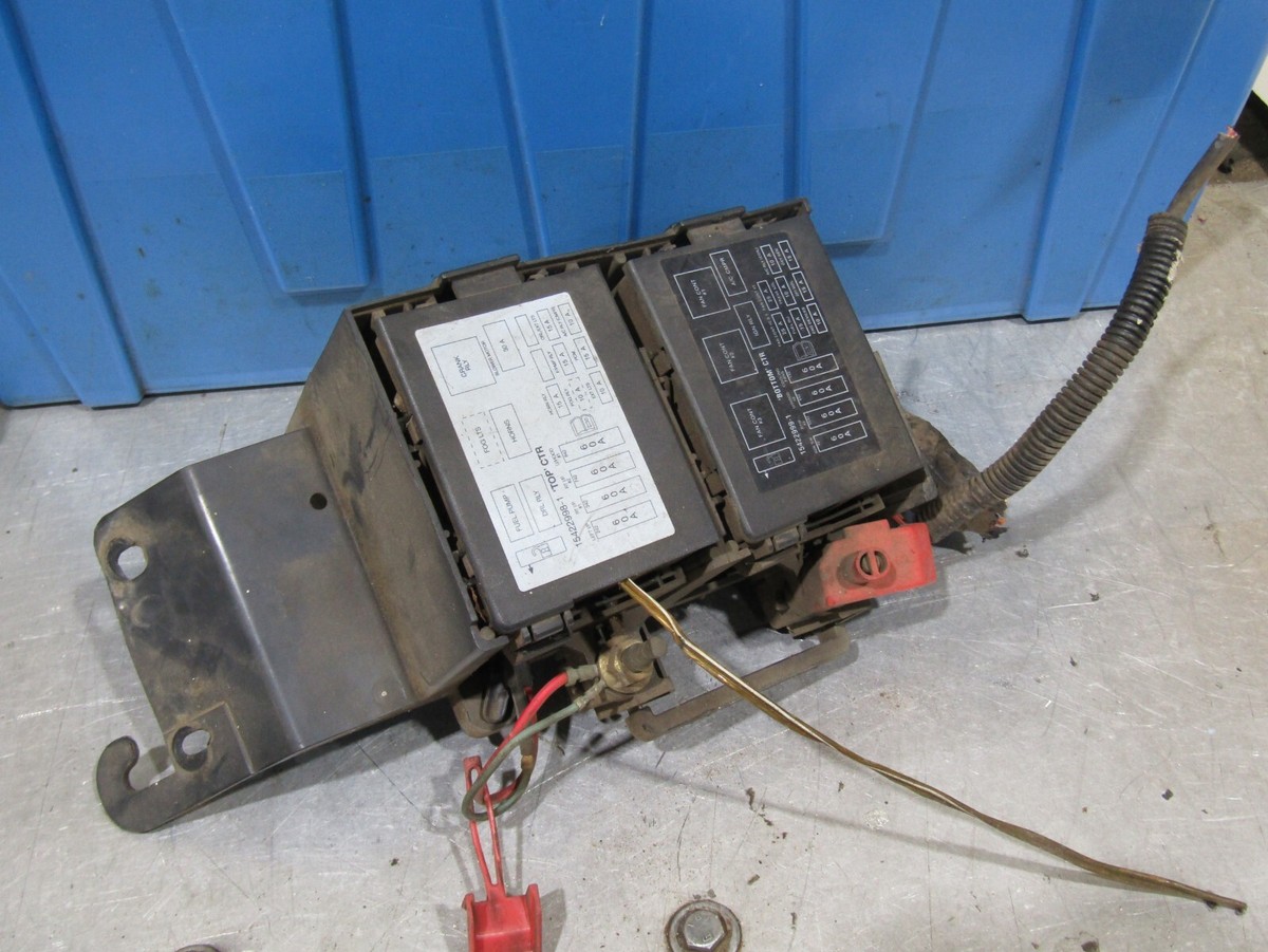 2002 Chevrolet Impala Fuse Box