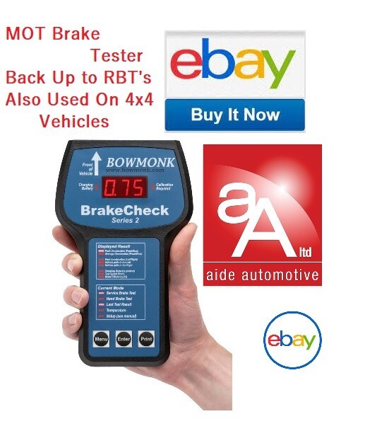 Bowmonk BrakeCheck Decelerometer or Brake Tester for MOT or Truck ...