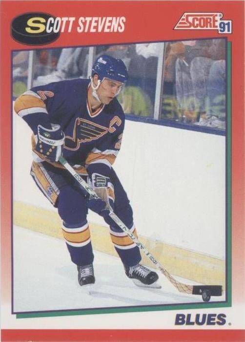 1991-92 Score Canadian - Scott Stevens #40 for sale online | eBay