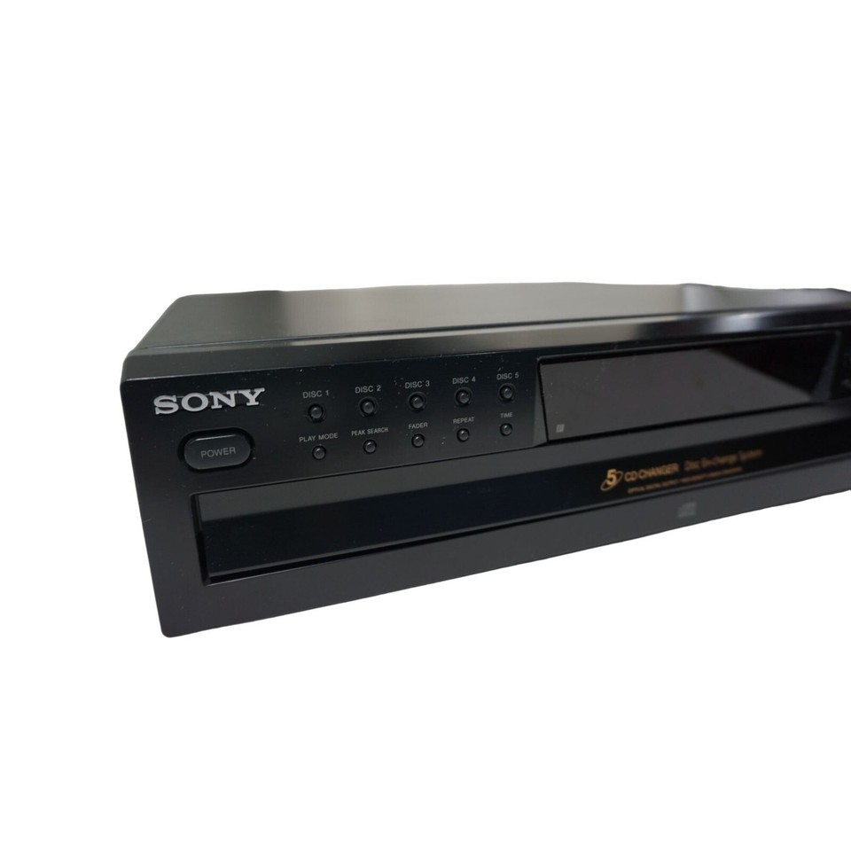 Sony CDP-CE375 5 Disc CD/CD-R Player With L/R Line Out & PlayXchange | eBay
