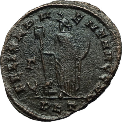 CONSTANTIUS I Chlorus 297AD Follis Nummus Authentic Ancient Roman Coin ...