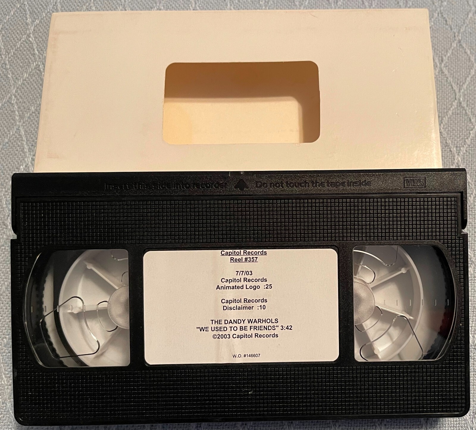 DANDY WARHOLS-WE USED TO BE FRIENDS/2003 CAPITOL VHS SINGLE PROMO MUSIC ...