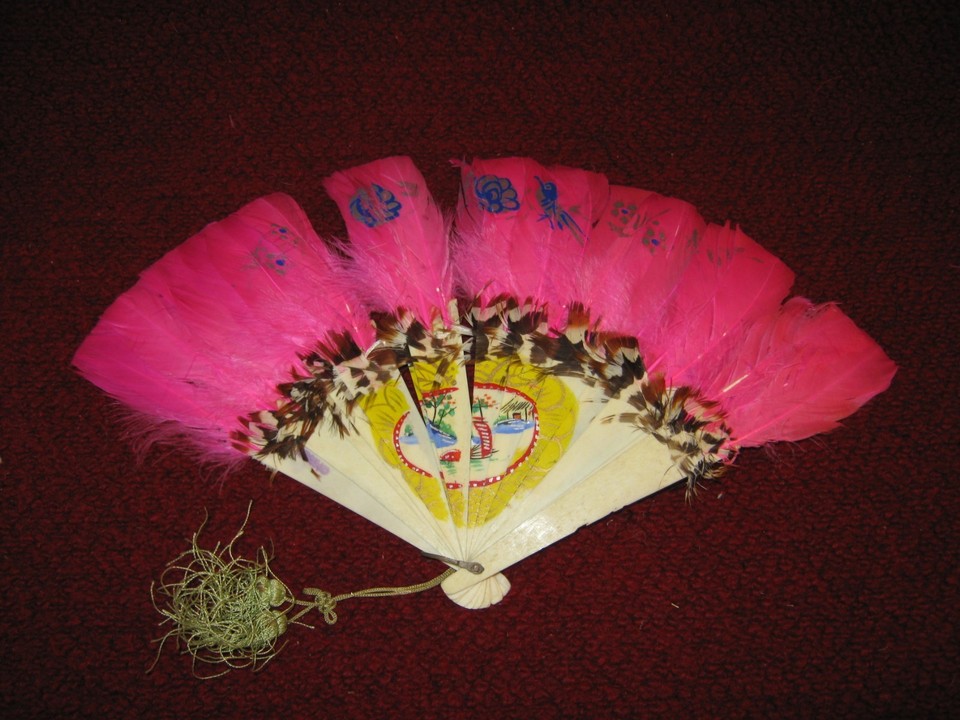 Vintage Hand Fan Lot for Repair with Bonus Empty Fan Boxes | eBay