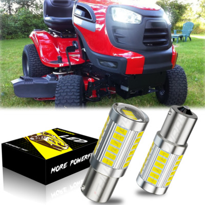 For Craftsman riding mower tractor headlamp bulb Sears 4152j 2x LED ...
