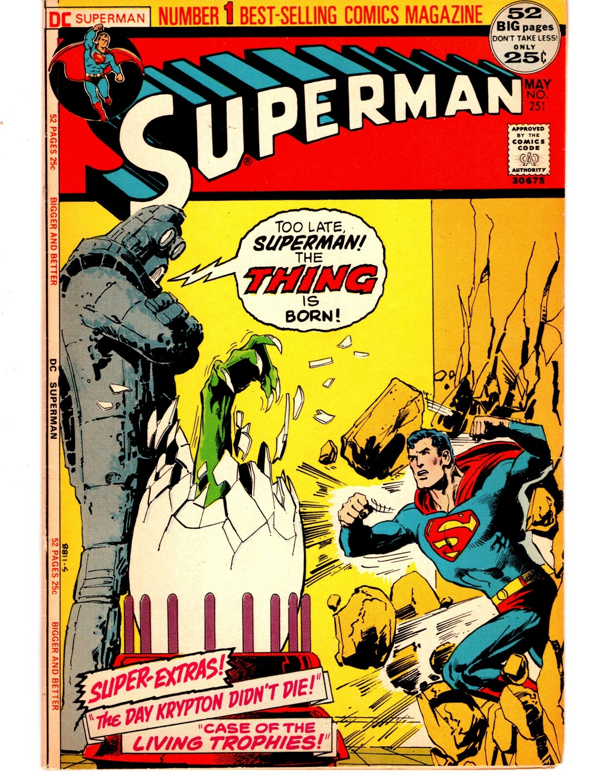 Superman #251 - 48-page giant. The Island That Invaded the Earth! (Copy ...
