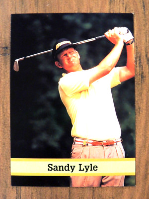 SANDY LYLE 1993 U.K. FAX PAX FAMOUS GOLFERS #26 GOLF LEGEND | eBay