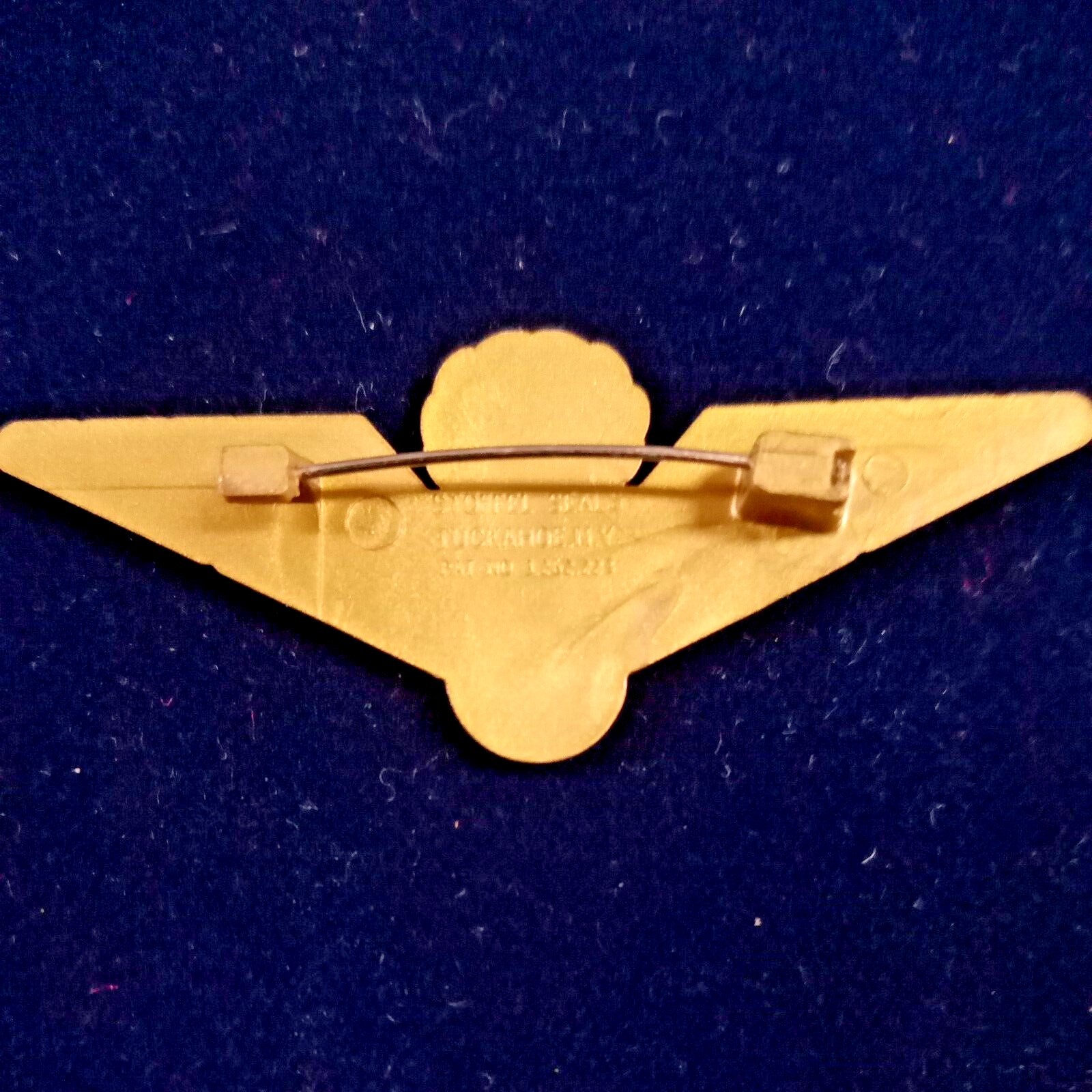 Vintage Stoffel Seals Pin TWA Jr Pilot Wings Pat Pending (FC 93/4 D567 ...