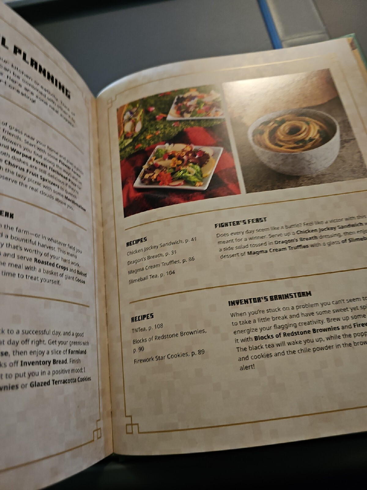 Gaming Ser.: Minecraft: Gather, Cook, Eat! Official Cookbook by Tara ...