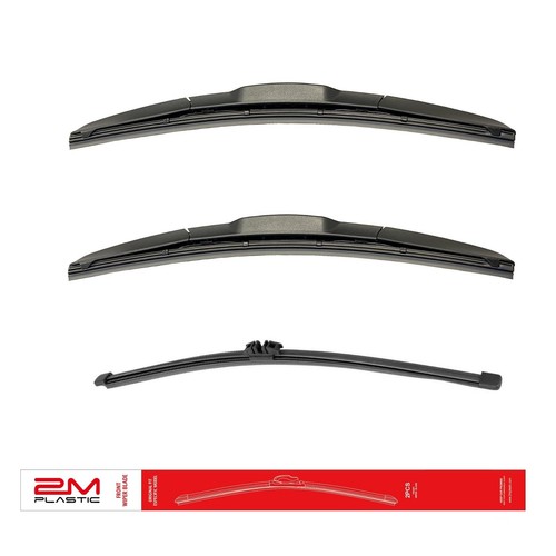 Front Hybrid and Rear Wiper Blades For Ford Escape 2013-2018 28" 28 ...