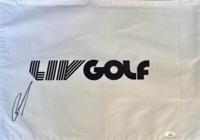 Greg Norman (The Shark) signed LIV GOLF Pin Flag JSA#AK80790 | eBay