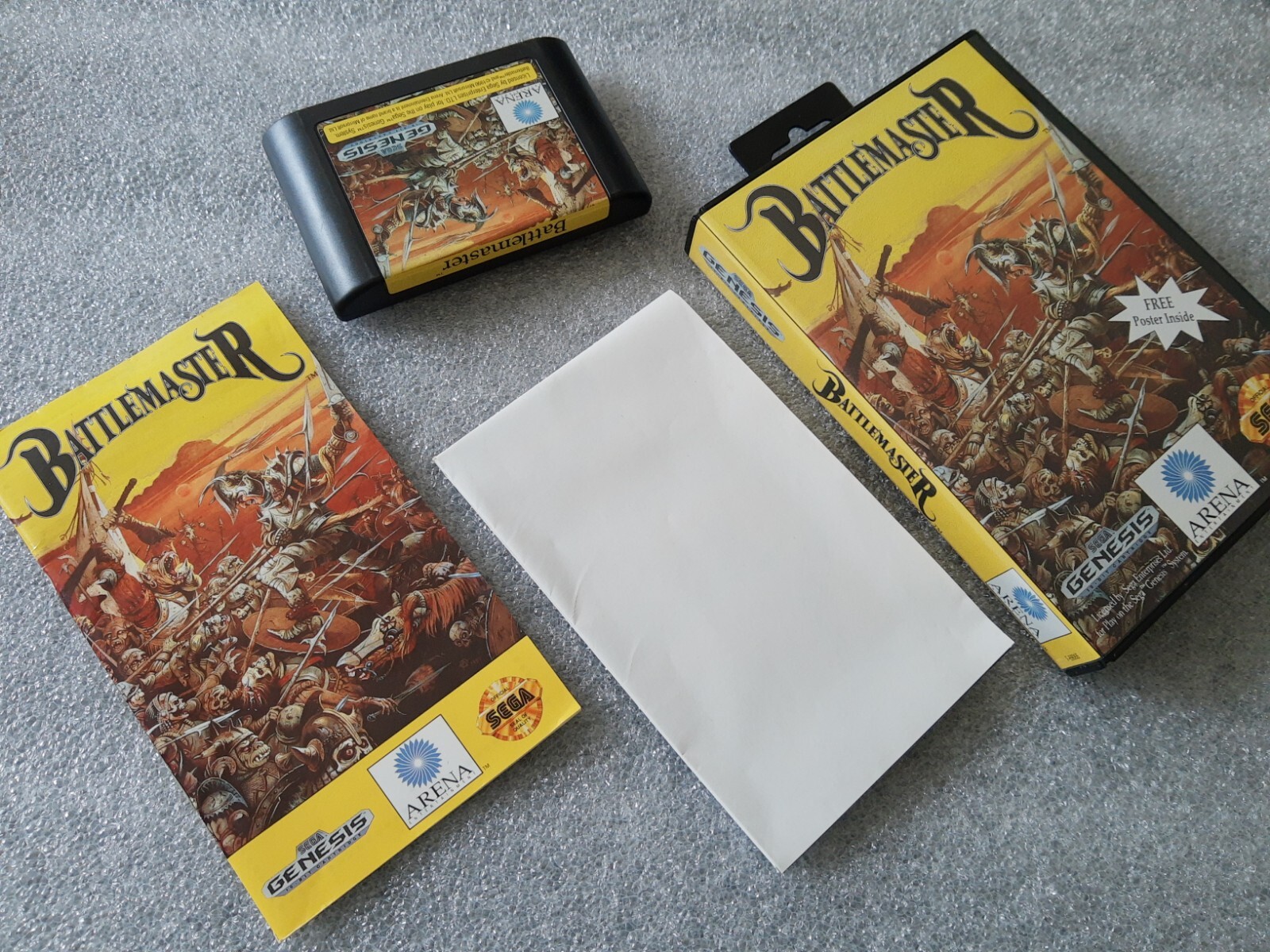 Battle Master Sega Genesis Strategy RPG Collectors Condition with ...