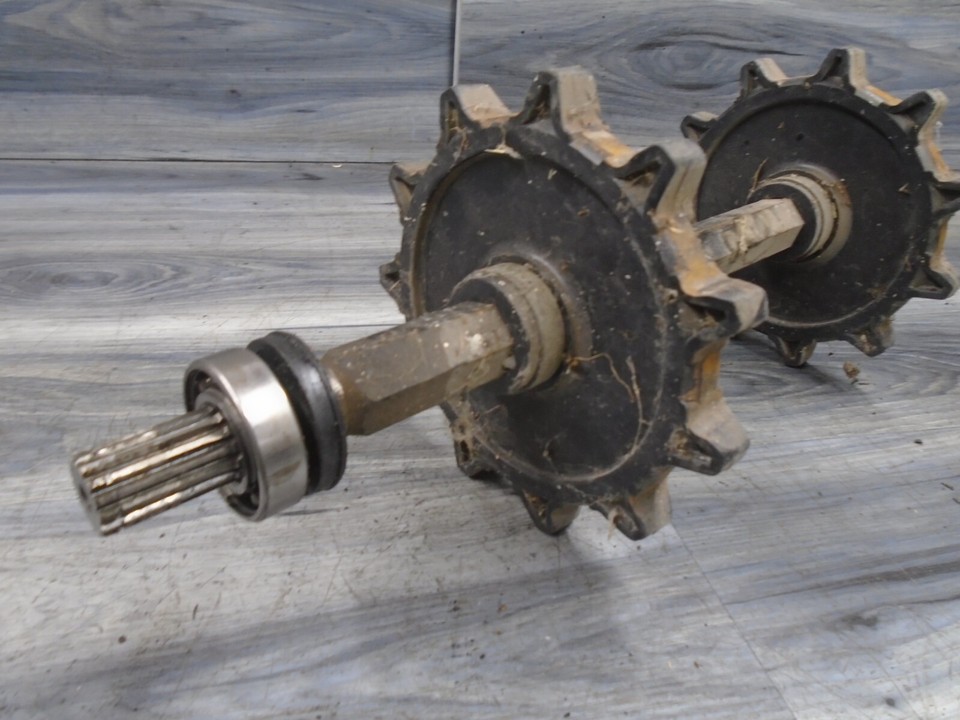 90 1990 Skidoo Safari Snowmobile Suspension Driveshaft Drive Shaft Cogs ...