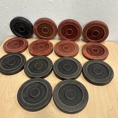 Vintage Sportcraft Official Shuffleboard Disc Lot of 14 Original Discs ...