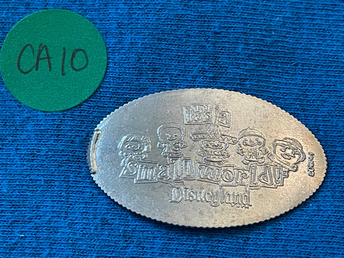 RETIRED Disneyland - Anaheim, CA - Smashed QUARTER | eBay