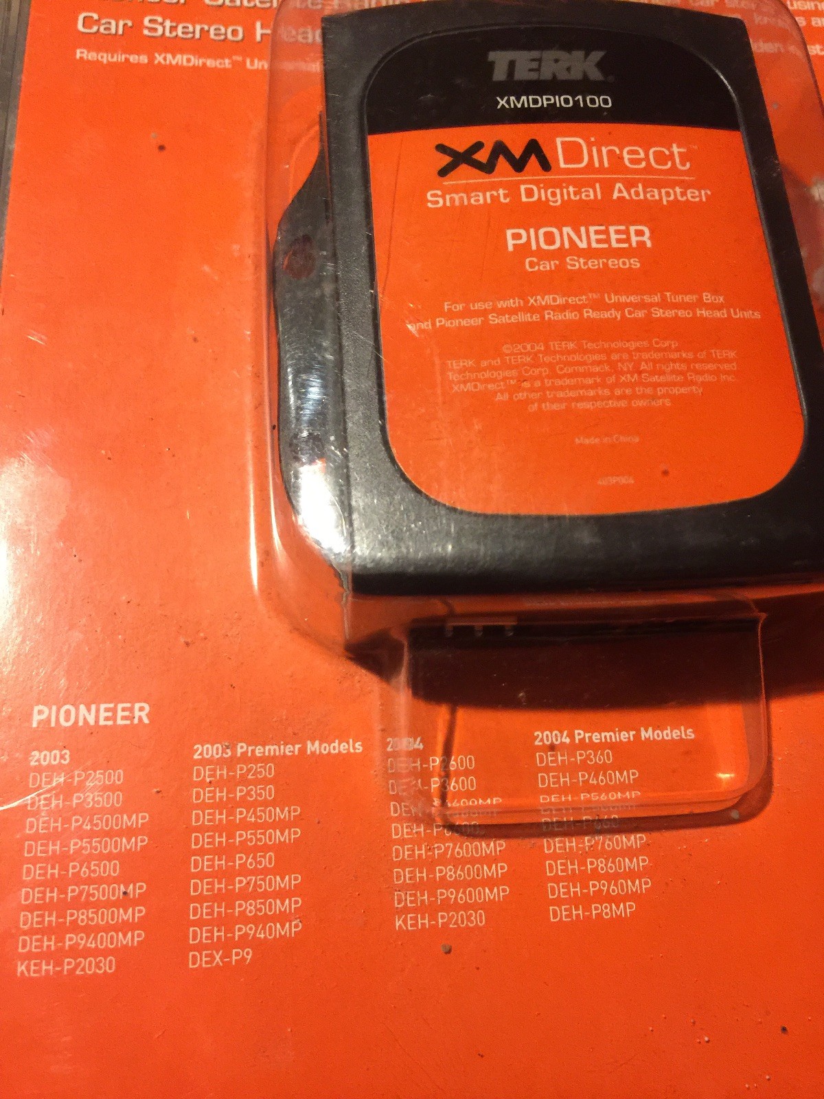 TERK XM Direct XMDPIO100 Smart Digital Adapter For Pioneer Car Stereo ...