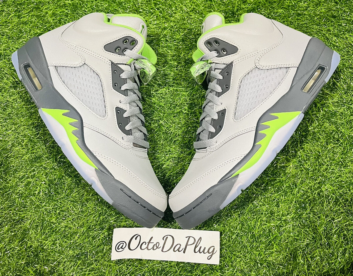 Size 9 - Jordan 5 Retro Green Bean for sale online | eBay