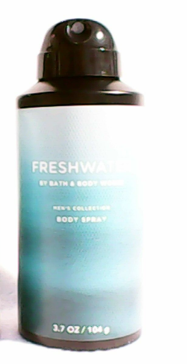 Bath & Body Works Freshwater fragrance Body Spray Mist 3.7 oz NEW Men's ...