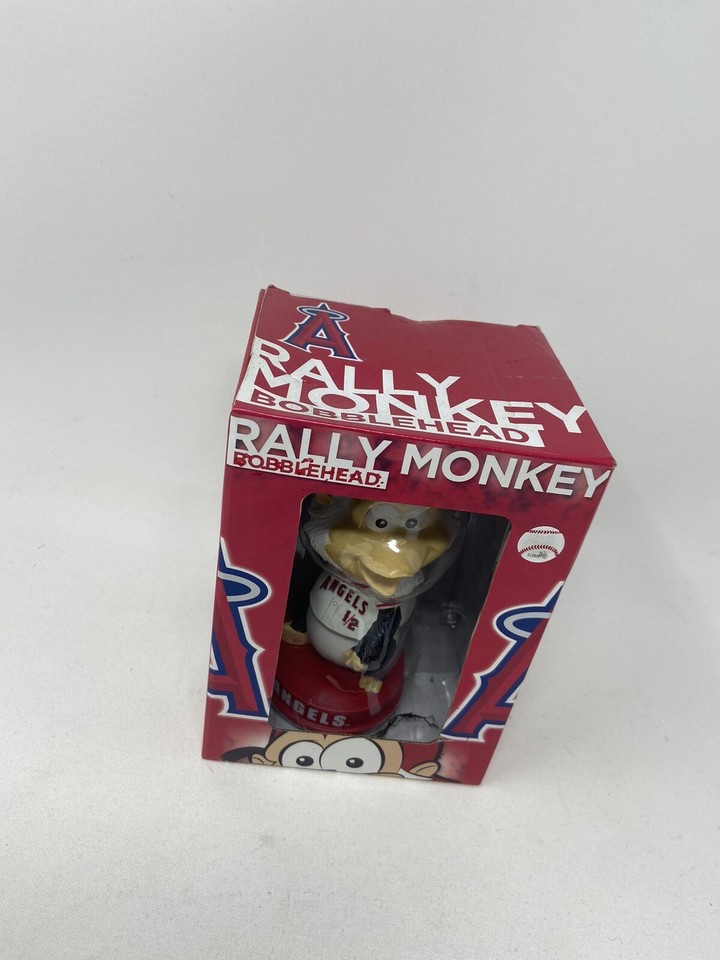 Los Angeles Angels MLB Rally Monkey Bobblehead Anaheim Angels NIB | eBay