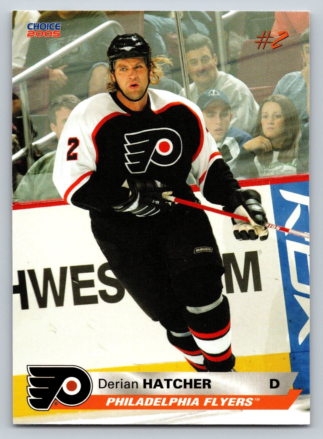 Derian Hatcher 2005-06 Philadelphia Flyers Team Issue | eBay