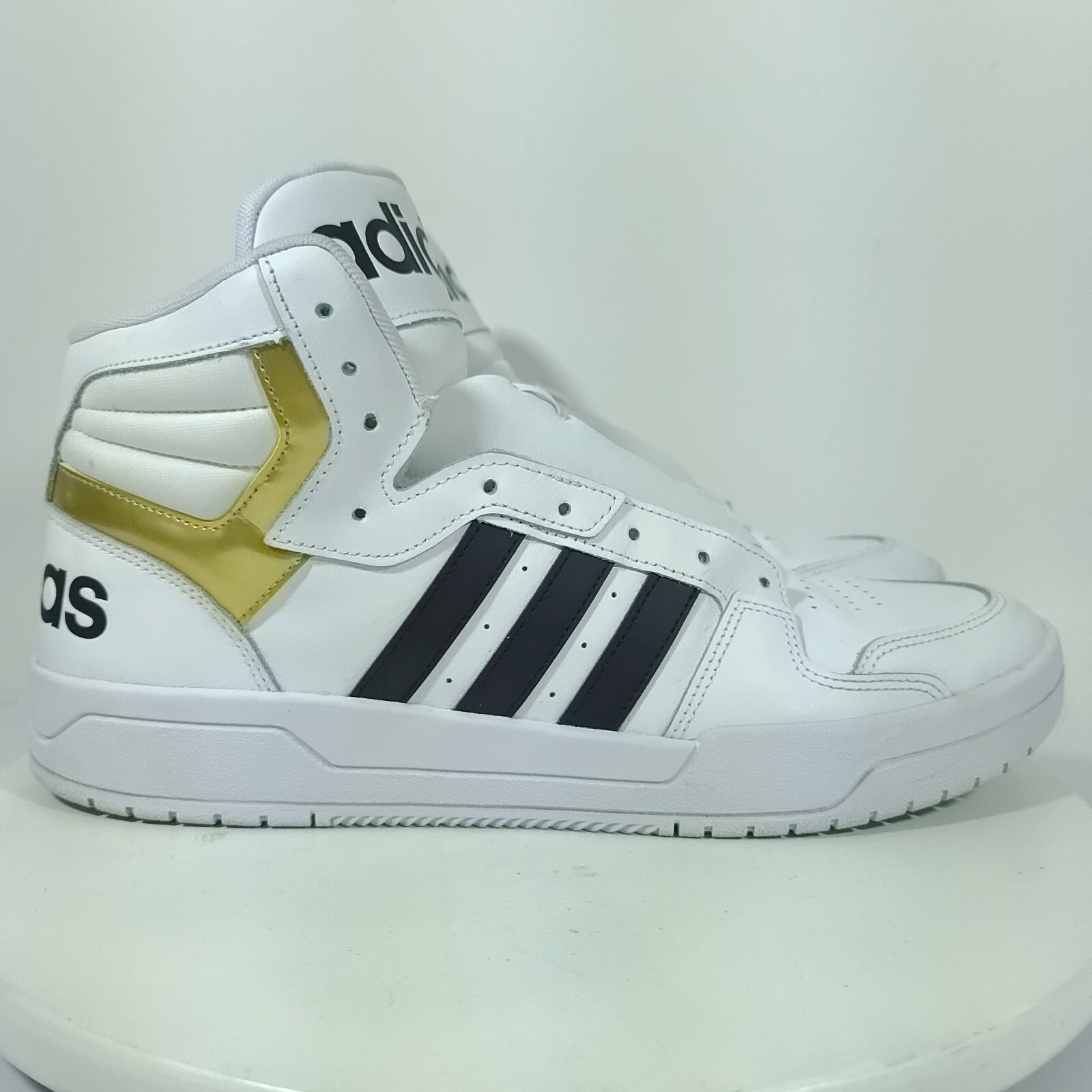 Adidas Entrap Mid Cloud White Core Black Gold Metalli… - Gem