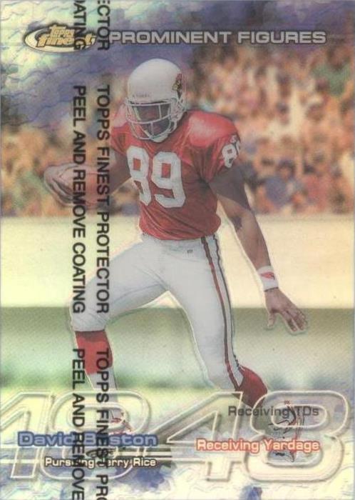 1999 Topps Finest - Prominent Figures David Boston #PF52 /1848 (RC) for ...