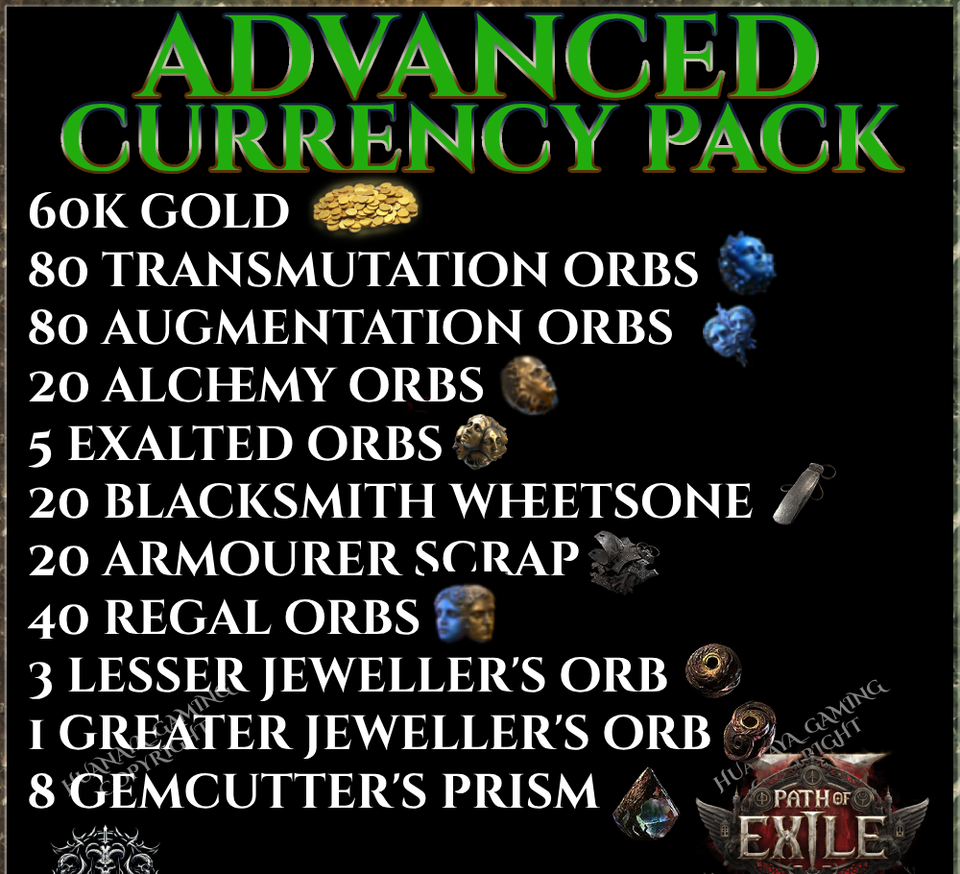 PATH OF EXILE 2 THIRD EDICT💎BIG PACKS OF CURRENCY 💎EXALTED DIVINE CHAOS ...