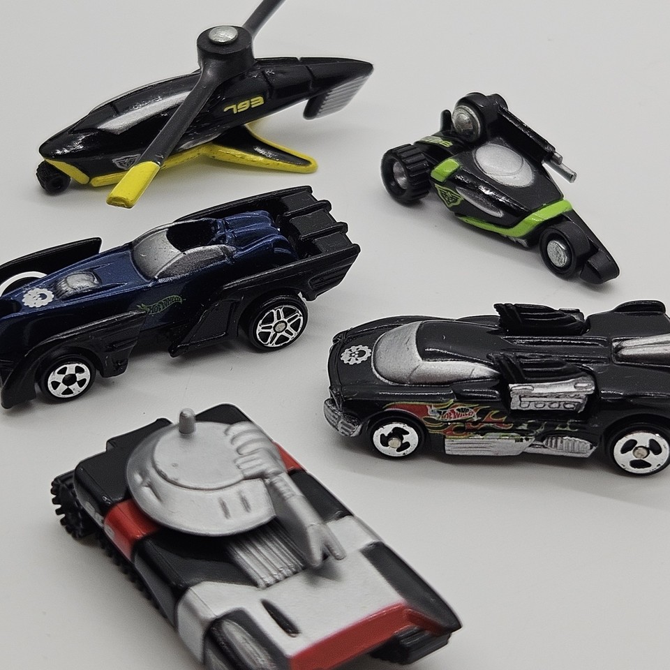 Hot Wheels Planet Micro Lot Futuristic Cars, Cycle, Tank Vehicle ...