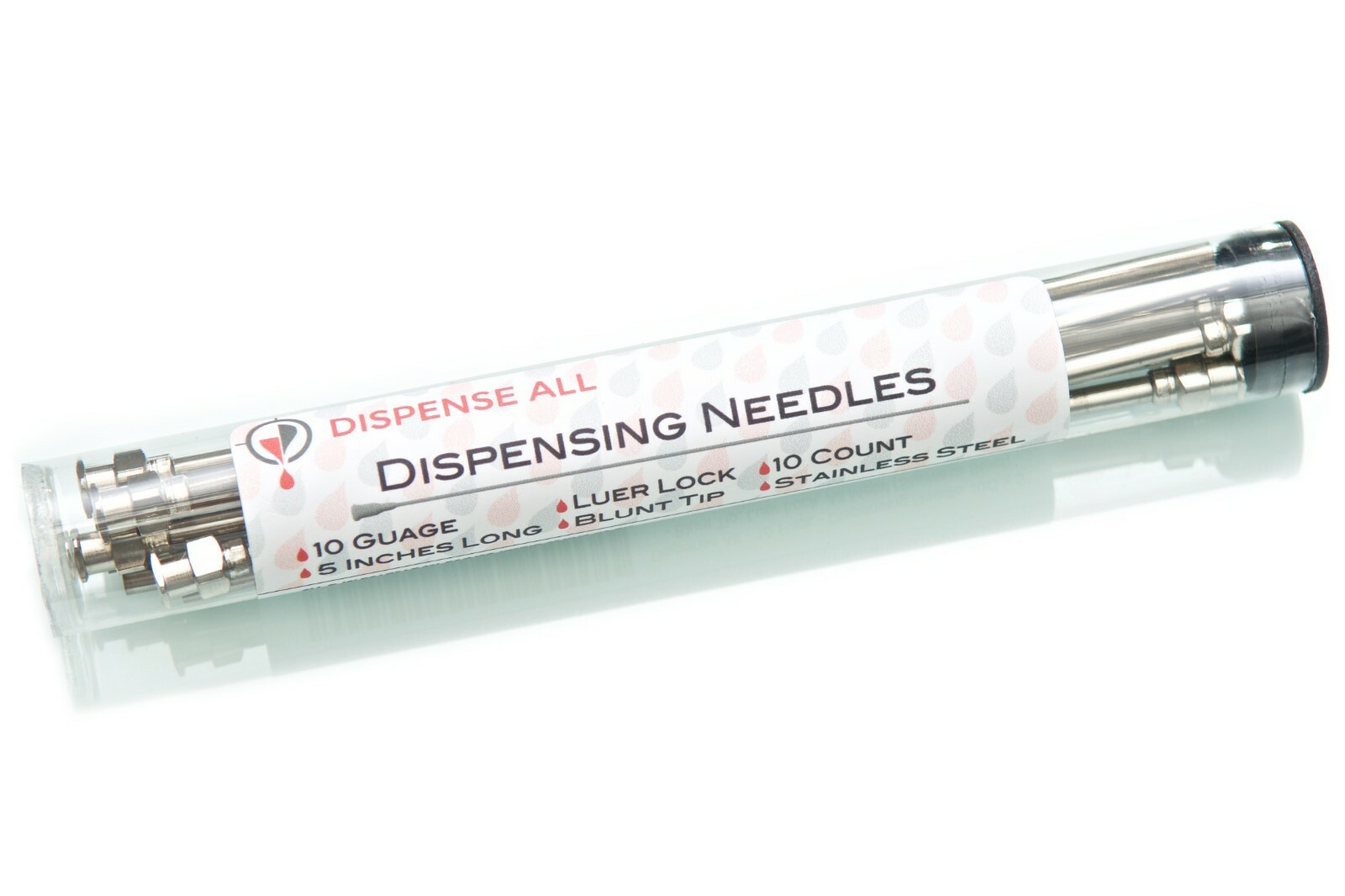 Dispense All - 10 Pack - 5" Dispensing Needle - Blunt Tip, Luer Lock ...
