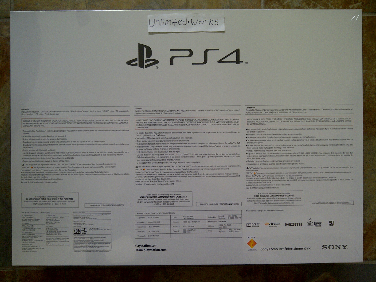 Sony PlayStation 4 20th Anniversary Edition Console Original Grey Brand ...