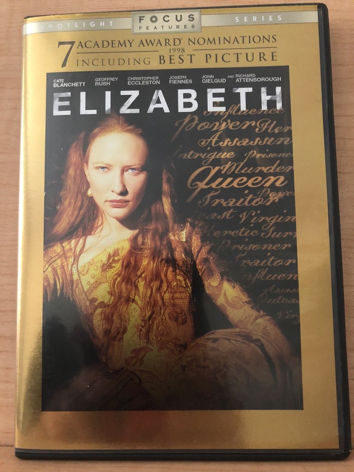 Elizabeth DVD Cate Blanchett LIKE NEW 25195015455| eBay