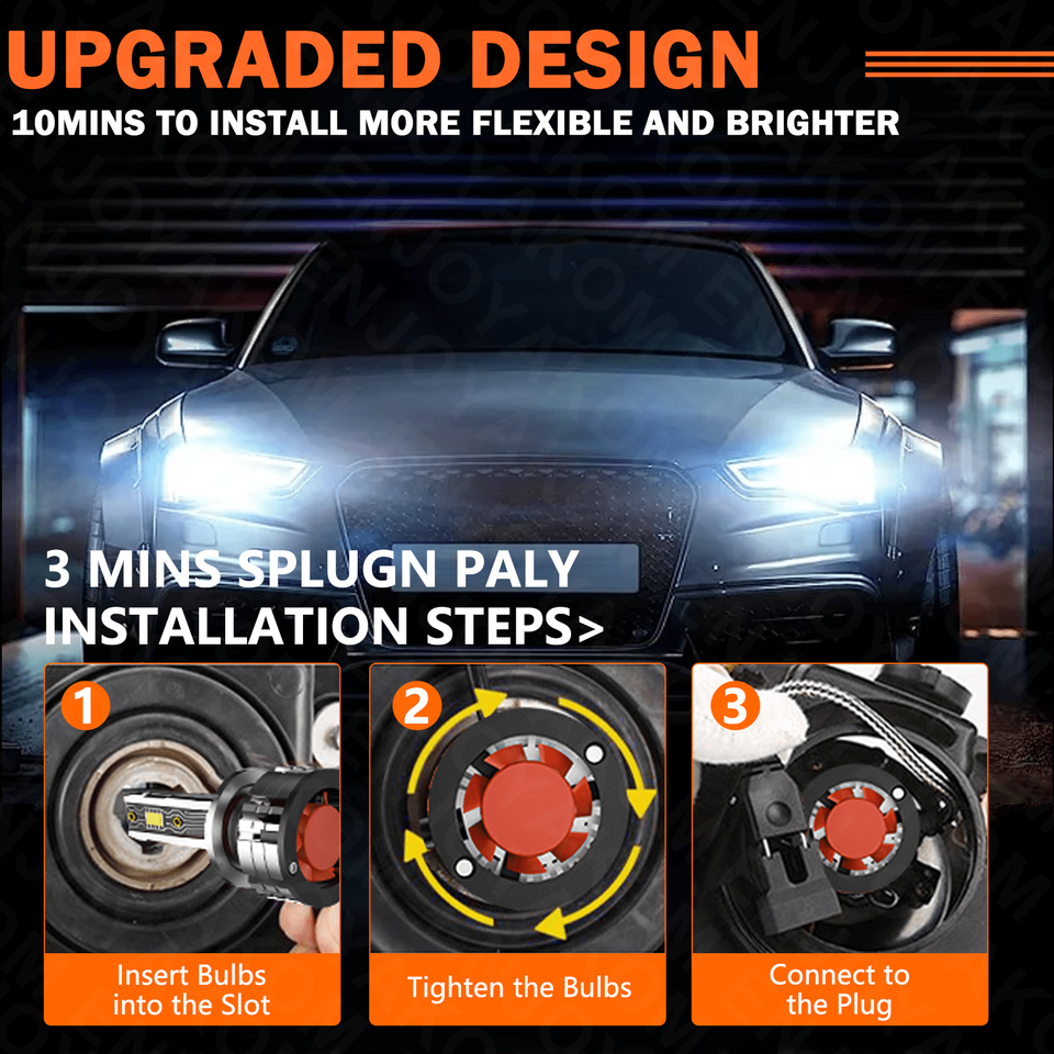 For Peterbilt 567 2015-2019 4PCS Combo LED Headlight High Low Beam ...